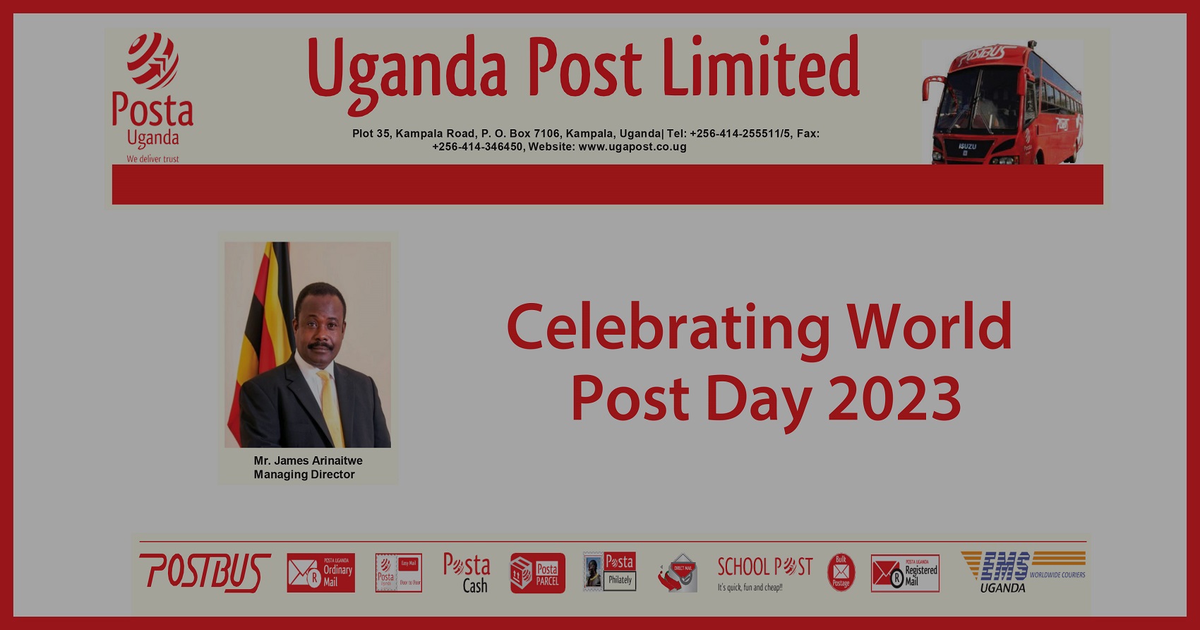 Posta Uganda – We deliver Trust